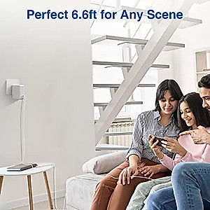 SZPOWER 45W USB C Wall Charger, MacBook Air Charger, ipad Pro Charger, PD Fast Charging for Samsung Galaxy Ultra/Note, MacBook Air, iPad Air5/Air4/iPad Pro 12.9/11, 6.6ft Cable, Thunderbolt 3, LED