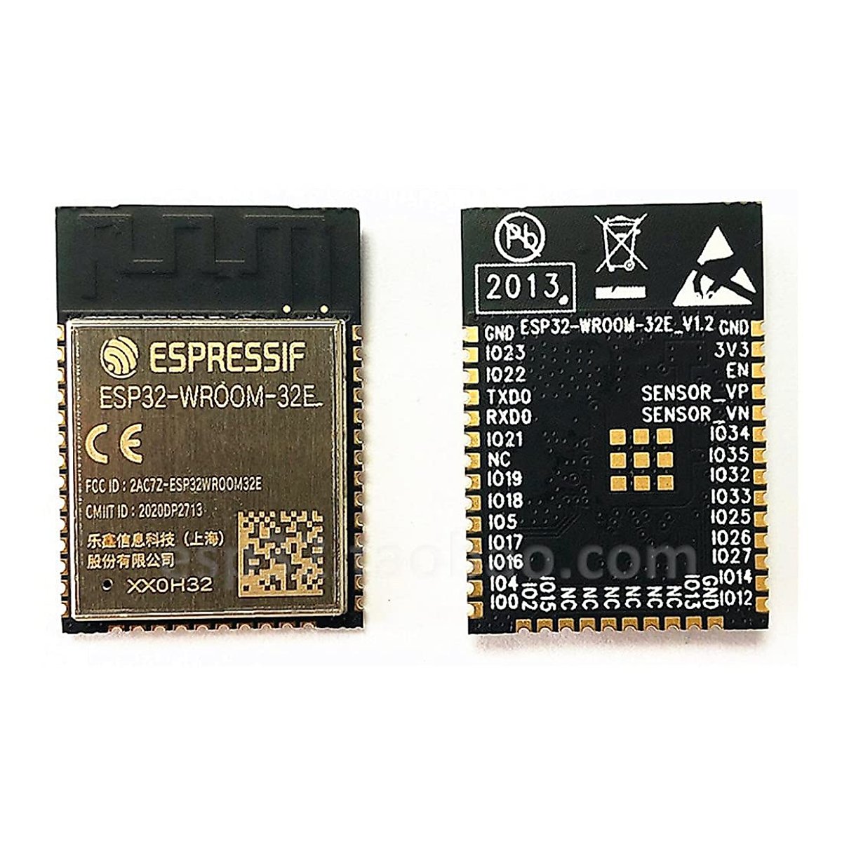 Lubeby Smart ESP32-WROOM-32E Wi-Fi+BT+BLE MCU Module 4 MB 8MB 16MB with PCB Antenna ESP-32E