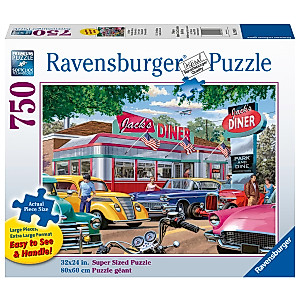 Ravensburger Meet You at Jack's Jigsaw Puzzle - 750 Large Unique Pieces | Softclick Technology for Perfect Fit | Anti-Glare Surface | Ideal Gift for Puzzle Enthusiasts