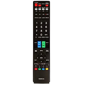 INTECHING GB005WJSA TV Remote Control for Sharp Aquos LC-60C7450U, 60C8470U, 60LE655U, 60LE657U, 60LE745U, 60LE755U, 60LE757U, 60LE845U, 60LE847U, 60LE857U, 70C7450U