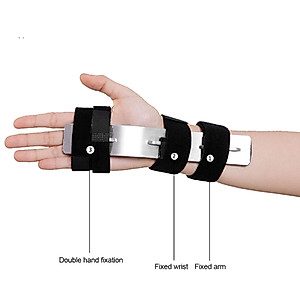 Wrist Brace Orthosis, Wrist Brace Wrist Orthosis Adjustable wrist support to stabilize the hands, wrist brace, carpal tunnel for fixation and correction