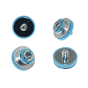 BAIRONG Hard Drive Mounting Screw 4PCS Blue Isolation Grommet Mute Mounting Screws for 3.5inch HDD DC5800 DC7800 DC7900 6005 6200 6300 Z200 6000 8000 8100 8200 8300 Z40010720 Z400101020 Z4001072010