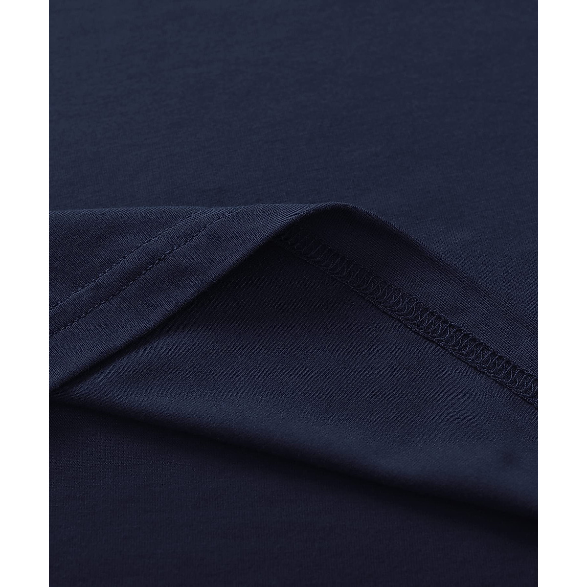 Latuza Women's Viscose Long Sleeves Top Jogger Pants Pajamas Set L Navy