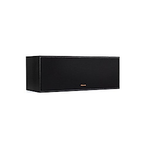 Klipsch R-52C Powerful Detailed Center Channel Home Speaker - Black