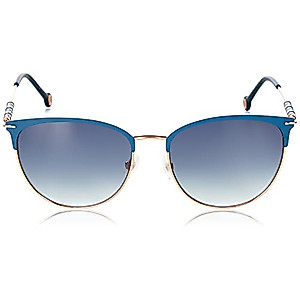 Carolina Herrera Gradient Dark Green Square Ladies Sunglasses CH 0037/S 0PEF 08 58