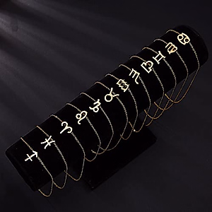 Taurus Zodiac Necklace - Gold Taurus Gift for Birthday or Christmas