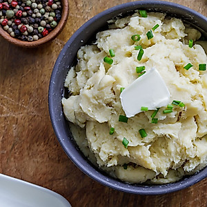 Natural Heaven Hearts of Palm Creamy Mash | Mashed Potato Alternative | Low Carb - 5g of Net Carbs | Gluten & Sugar Free | Keto Food | Paleo | Vegan | Vacuum Packed (12 Ounce – 1 Count)