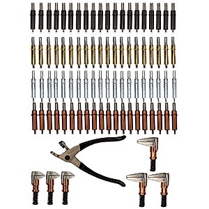 86 Piece Cleco Fastener Deluxe Kit- Cleco Fasteners, Clamps, and Pliers