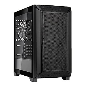 SilverStone Technology FARA 312 High Airflow and High Capacity Micro-ATX Chassis, SST-FA312-BG