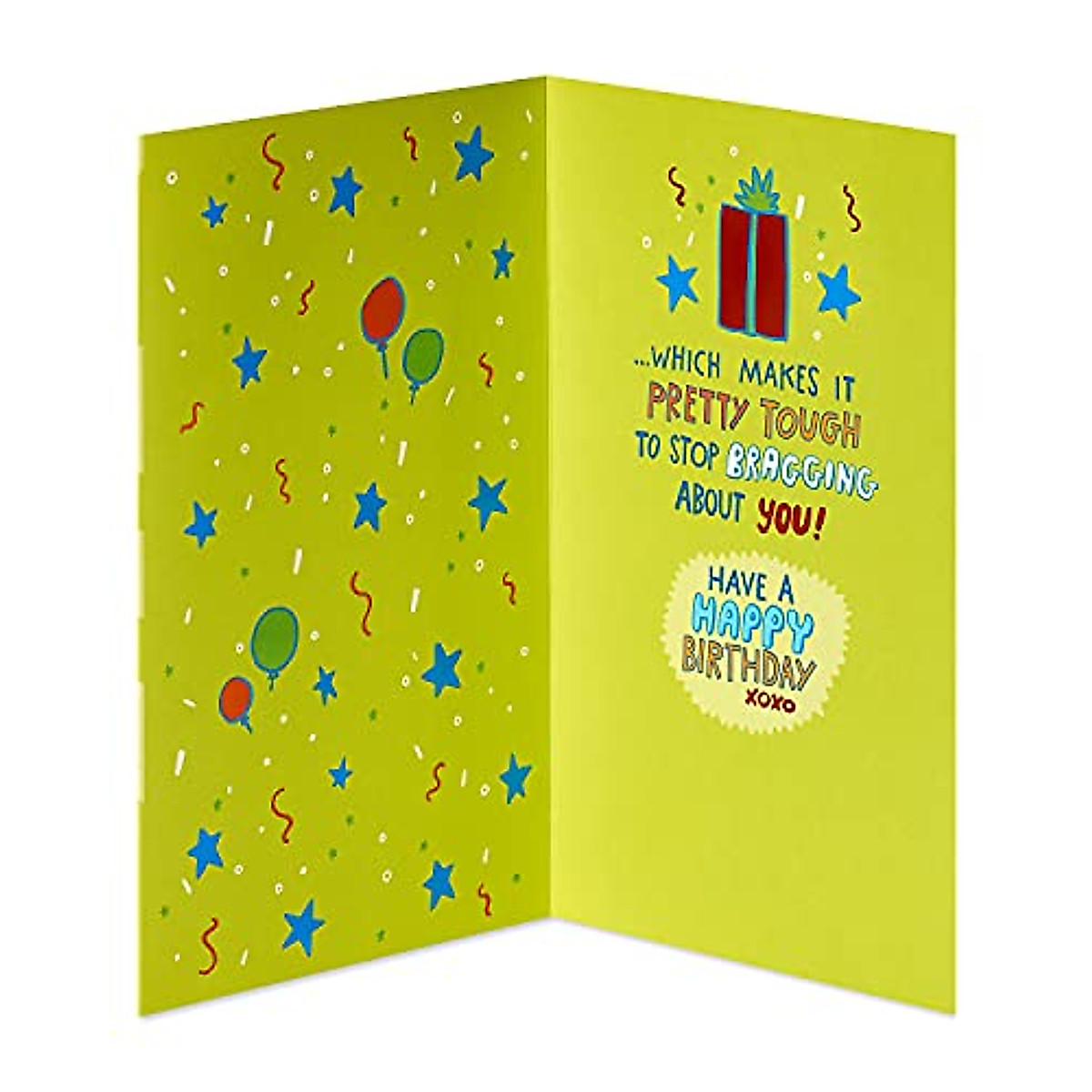 American Greetings Birthday Card for Grandson (Bragging About You)