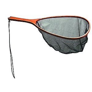 Frabill Wood Handle Mesh Netting Fish Landing Net, Premium Landing Net