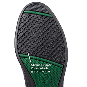 Dover Saddlery Ladies' Madison Field Boots, Size 7.5, Full Medium, Black