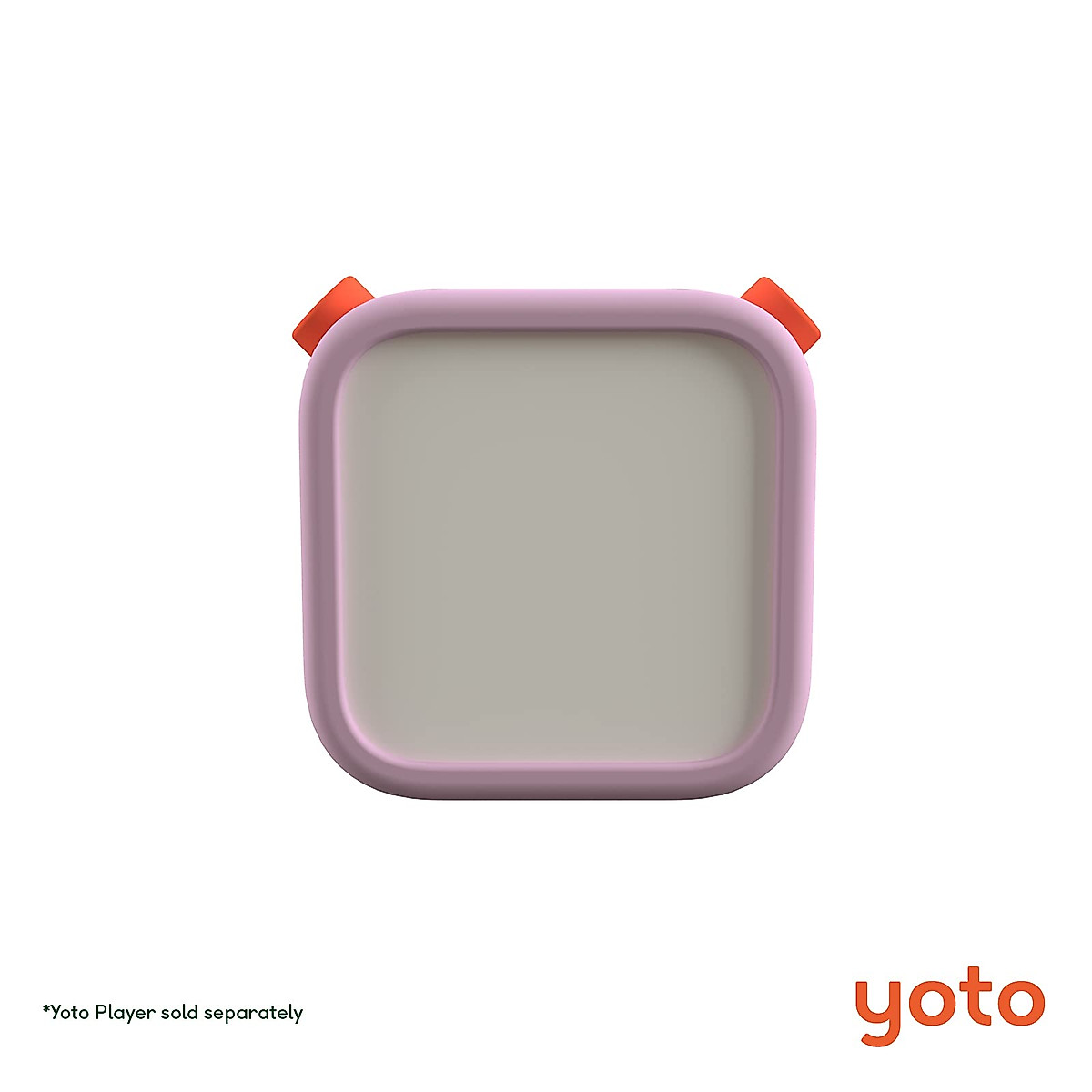 Yoto Player Protective Adventure Jacket - Silicone Carry Case Protects Your Childs Yoto Player from Small Bumps and Wear and Tear - Lilac Petal