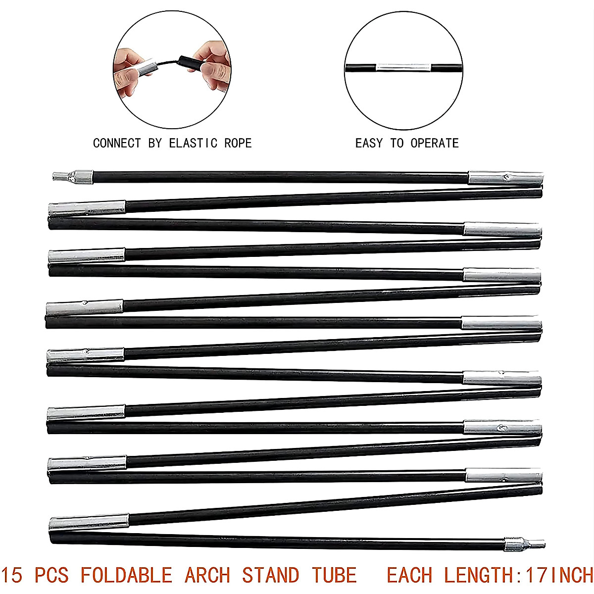 Balloon Arch Kit, Large Adjustable Balloon Column Stands Set for Wedding, Baby Shower, Birthday Party, Bachelorette Party, Other Parties and Events (10ft T, 10ft W)