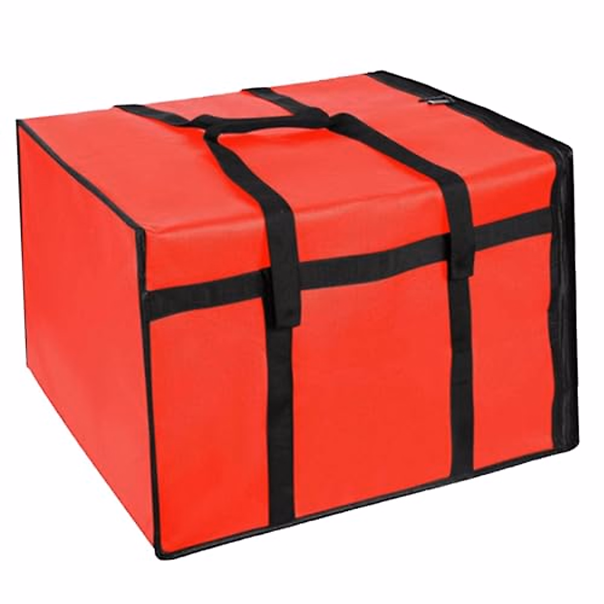 Bothyi Pizza Carrier Insulated Bag Food Bag Thermal Pizza Box Lightweight for Food Service with Dual Zippers Grocery Shopping Bag, 60cmx60cmx35cm