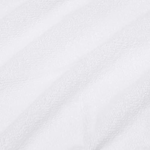 Amazon Basics 100% Cotton Terry Washcloths - White, 60-Pack