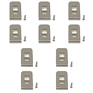 Replacement Belt Clip Hook for Dewalt N268241 Fit for 20V Max Tools DCD980 DCD985 DCD980L2 DCD985L2 (10 Pack)