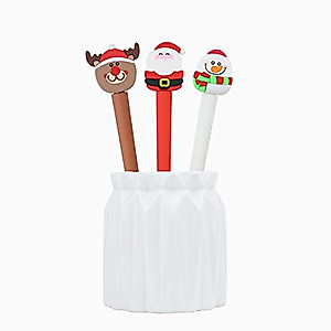 PINMU 8Pcs Naughty rabbit Gel Ink Pens,For kids Gifts,Kawaii School Pens, Bulk Fun School Cass room Supplies Set,For Kids Cartoon Ballpoint Pens,Adults Write Note And Work Stationery Pens. (style25)