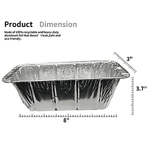 UNEFCYC (30 Pack Grease Cup Liner，Compatible with Blackstone Accessories for 36 Inch & 30 Inch & 28 Inch & 22 Inch & 17 Inch Griddle Rear Grease Cup Liners ，Heavy-Duty Disposable Aluminum Foil