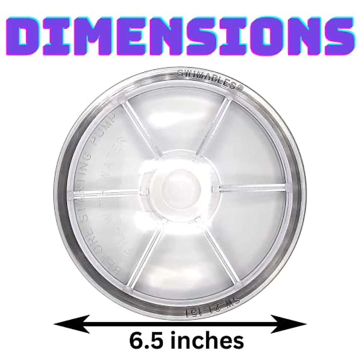 Swimables Pump Lid and Lid Oring Compatible with Whisperflo & Intelliflo 357151-3X Durable Pro Grade Pump Lid Compatible with Pentair Whisperflo/Intelliflo Pump - USA Made - Oring Included