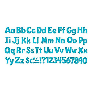 TREND enterprises, Inc. T-79769 Sky Blue 4" Playful Combo Ready Letters