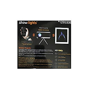 Show Lights Holiday Window Projector