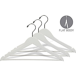 The Great American Hanger Company White Suit Clothes Hanger