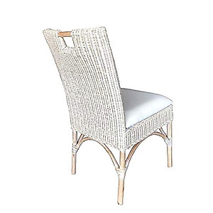 Padma'S Plantation Malio Chair, Whitewash