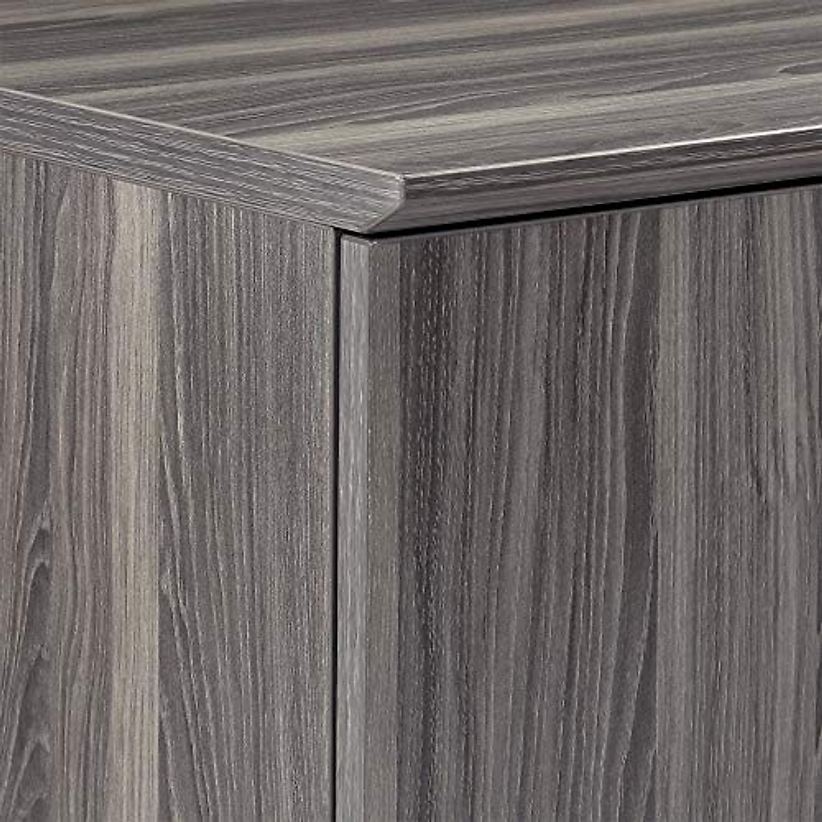 Mayline MSCLGS Medina 2-Door Storage Cabinet, 36"W, Gray Steel Laminate