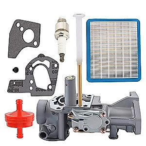 498298 5 HP Carburetor + 491588S 491588 for Briggs and Stratton 692784 495951 492611 490533 495426 Carb with Spark Plug Gasket