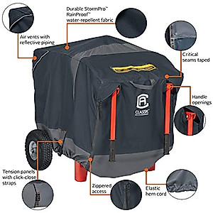 Classic Accessories StormPro Waterproof 29.25 Inch 7,000 Watt Heavy-Duty Generator Cover
