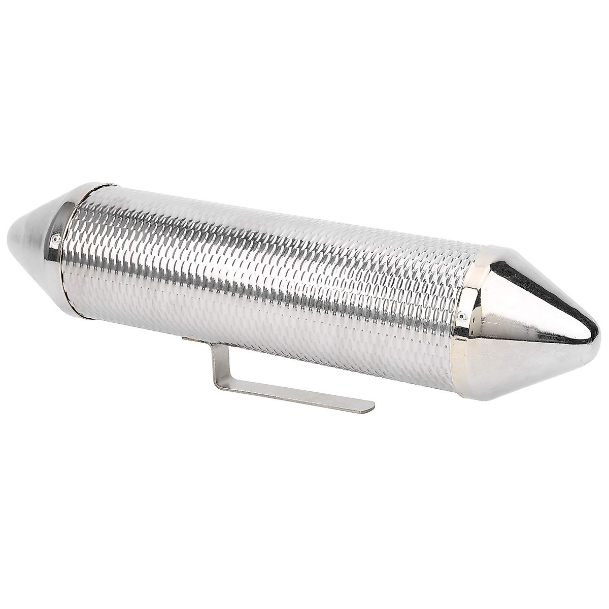 Stainless Steel Guiro with Scraper Percussion Instrument