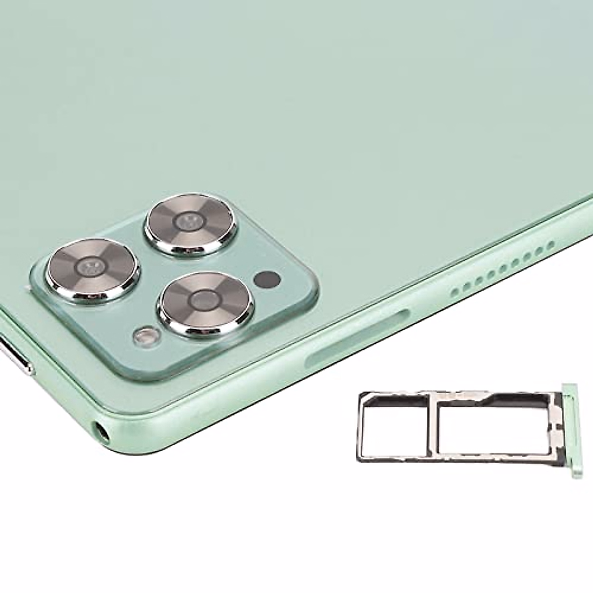 FOTABPYTI Gaming Tablet, 5MP 13MP Camera 10in Tablet Green for Travel (Green)