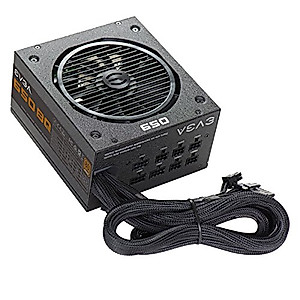 EVGA 650 Bq, 80+ Bronze 650W, Semi Modular, 5 Year Warranty, Includes Free Power On Self Tester, Power Supply 110-BQ-0650-V1