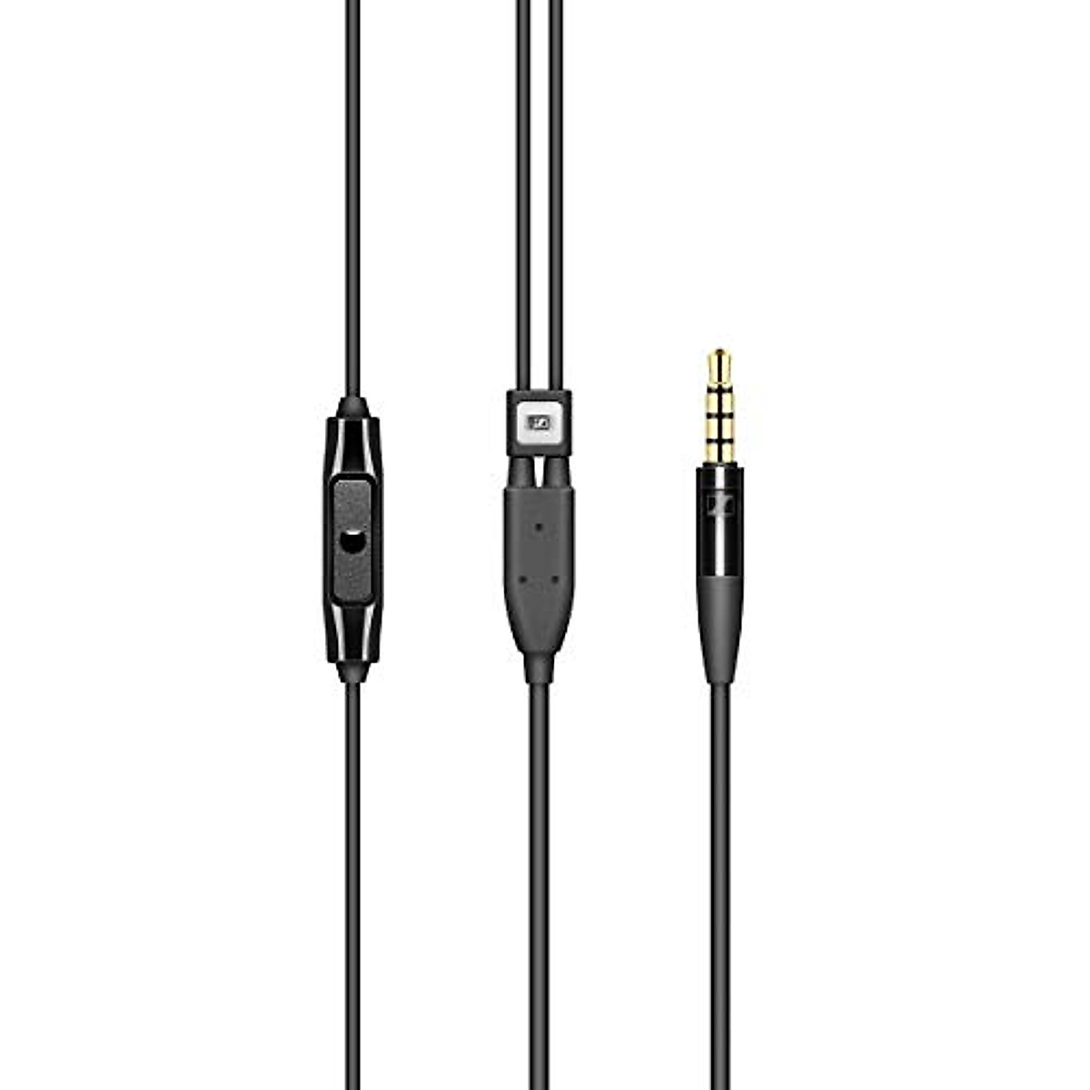 Sennheiser IE 80 S Adjustable Bass earbud Headphone, Black