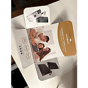 WaveBlock EarProtect Sticker for Iphone Ear phones, Harm Blocker for Iphone Ear phones, 5G Shield Reduction, Fits in Case, Tested in FCC Certified Lab