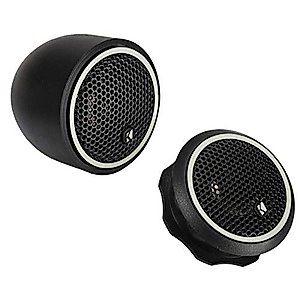 KICKER 46CST204 CS-Series CST20 .75-inch (20mm) Tweeters with Crossovers, 4-Ohm (Pair)