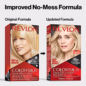 Revlon ColorSilk Beautiful Permanent Color, [04] Ultra Light Natural Blonde 1 ea
