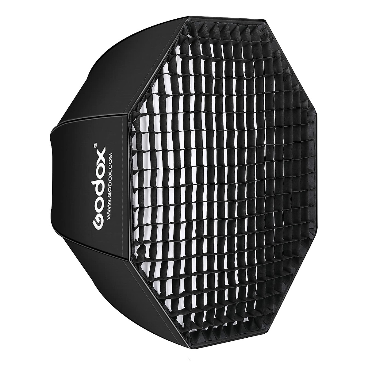 Godox SB-UE 47"/120cm Umbrella Octagon Softbox Reflector with Honeycomb Grid for Speedlight Flash (Bowens Mount)