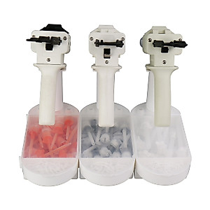 Holder for Dental Impression Dispenser Gun/Dental Mixing Tip/Dental Intra-Oral Tips Organizer…