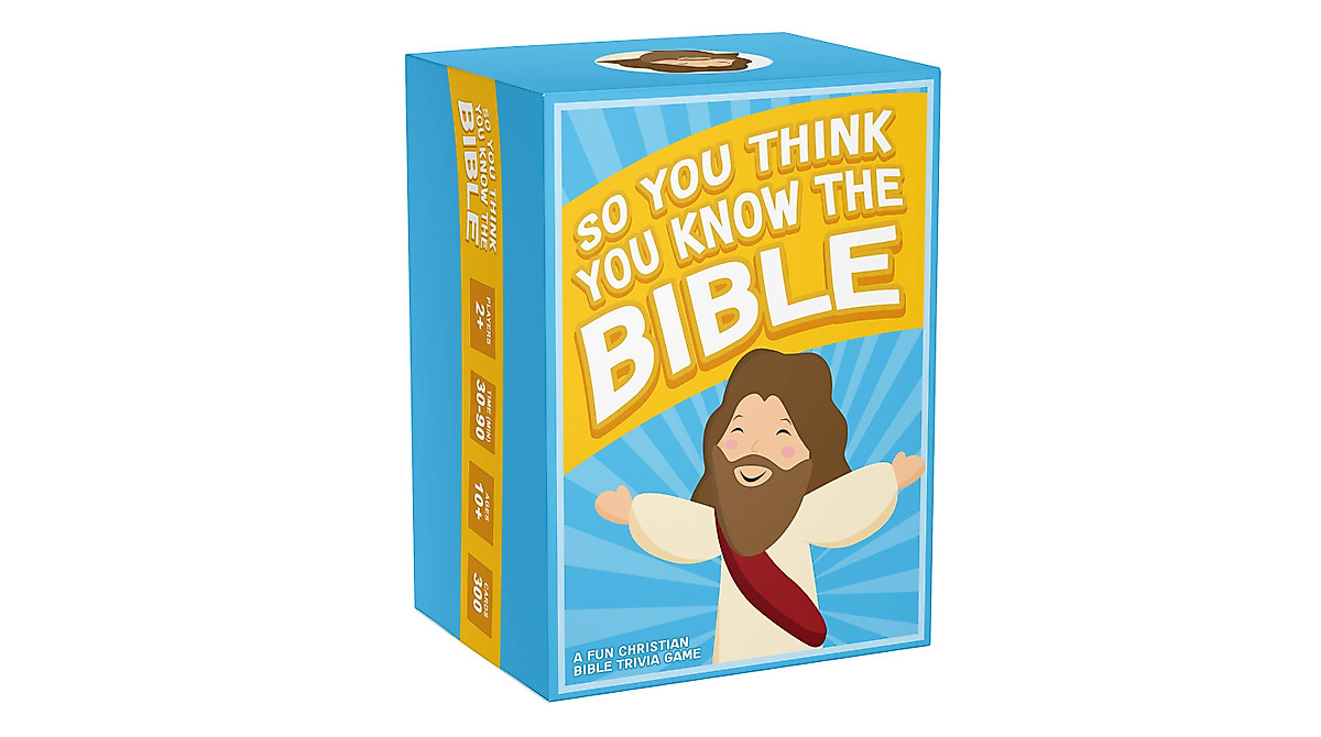 Bible Trivia Game - Fun Christian Gift for Families & Groups