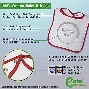 Toddler & Baby Bibs Burp Cloths Others I Love Pasta Italia Map Food & Beverage Others Cotton Baby Items for Baby Girl & Boy White Red Design Only