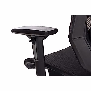 RESPAWN FLEXX Gaming Chair Mesh Ergonomic High Back PC Computer Desk Office Chair - Adjustable Lumbar Support, Seat-Slide, 115 Degree Syncro-Tilt Recline, 2D Armrests & Headrest, 300lb Max - Black