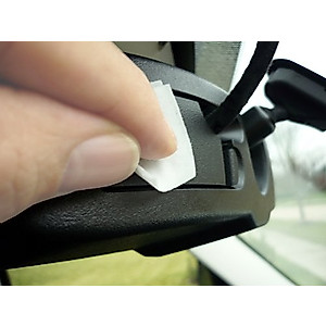 JL Safety 2 MirorTag Bronze Tag Holders Easily Display & Put Away a Handicap Parking Placard. Magnetically snap Your Tag On & Off to Magnet adhered Behind Rearview Mirror. 2 Included- Made in USA