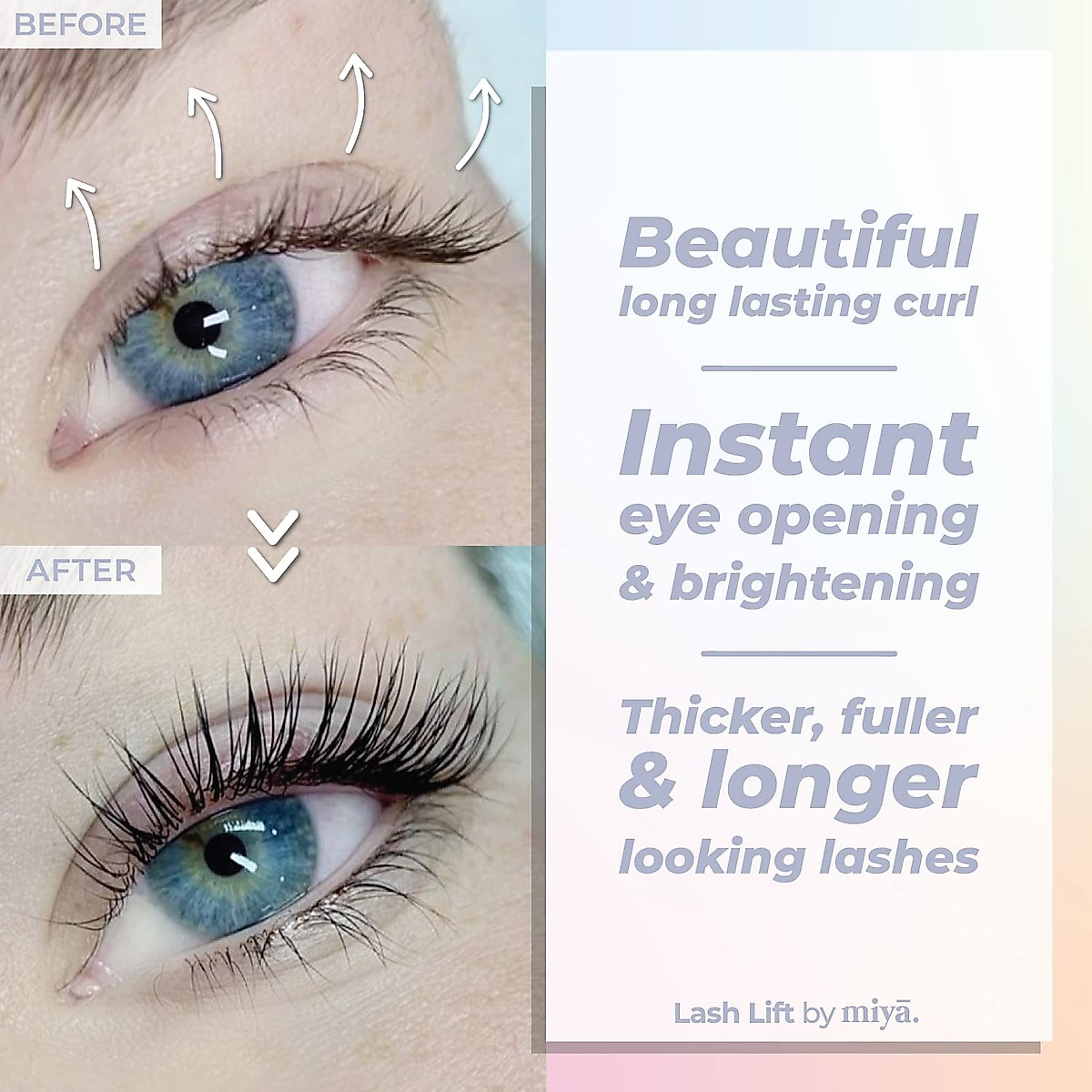 MIYA LASH Lash Lift & Brow Lamination Kit + Eyelash Growth Serum | Deluxe Lash & Brow Care