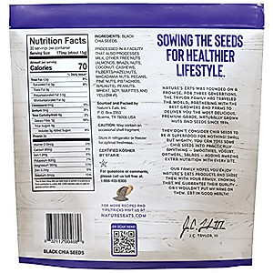 Nature's Eats Black Chia, 16 Oz