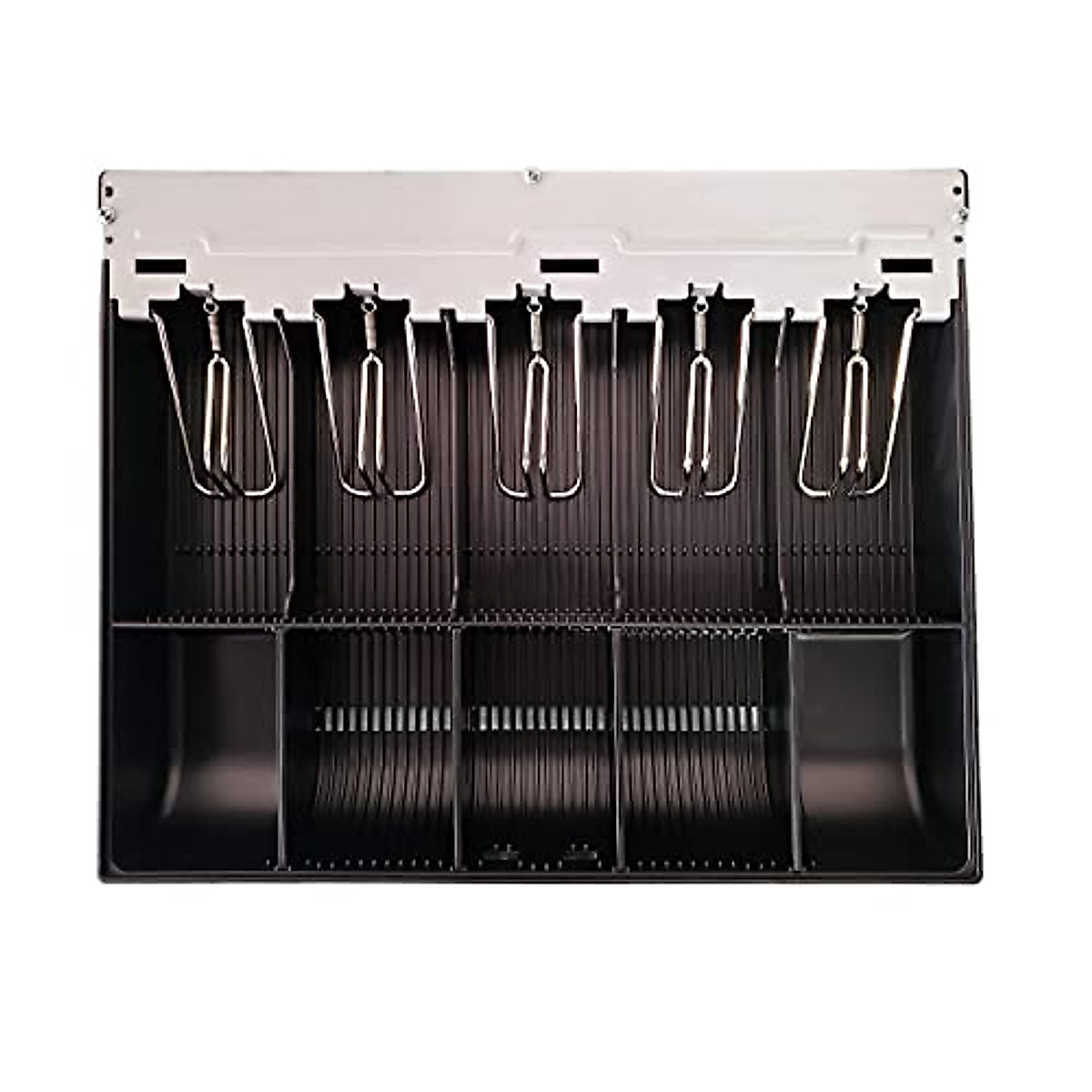 HK SYSTEMS SAM4S Cash Drawer Insert Money Tray Metal wire gripper 57, 5 Bills and 5 Coins, Compatible with Sam4s ER-5200, ER-5240, ER-5215, ER-900 Series, SPS-300 HK-7200 HK-7240 HK-7215 Series