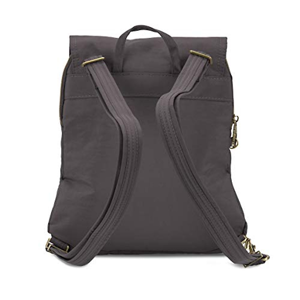 Travelon Anti-theft Signature Slim Backpack, Smoke