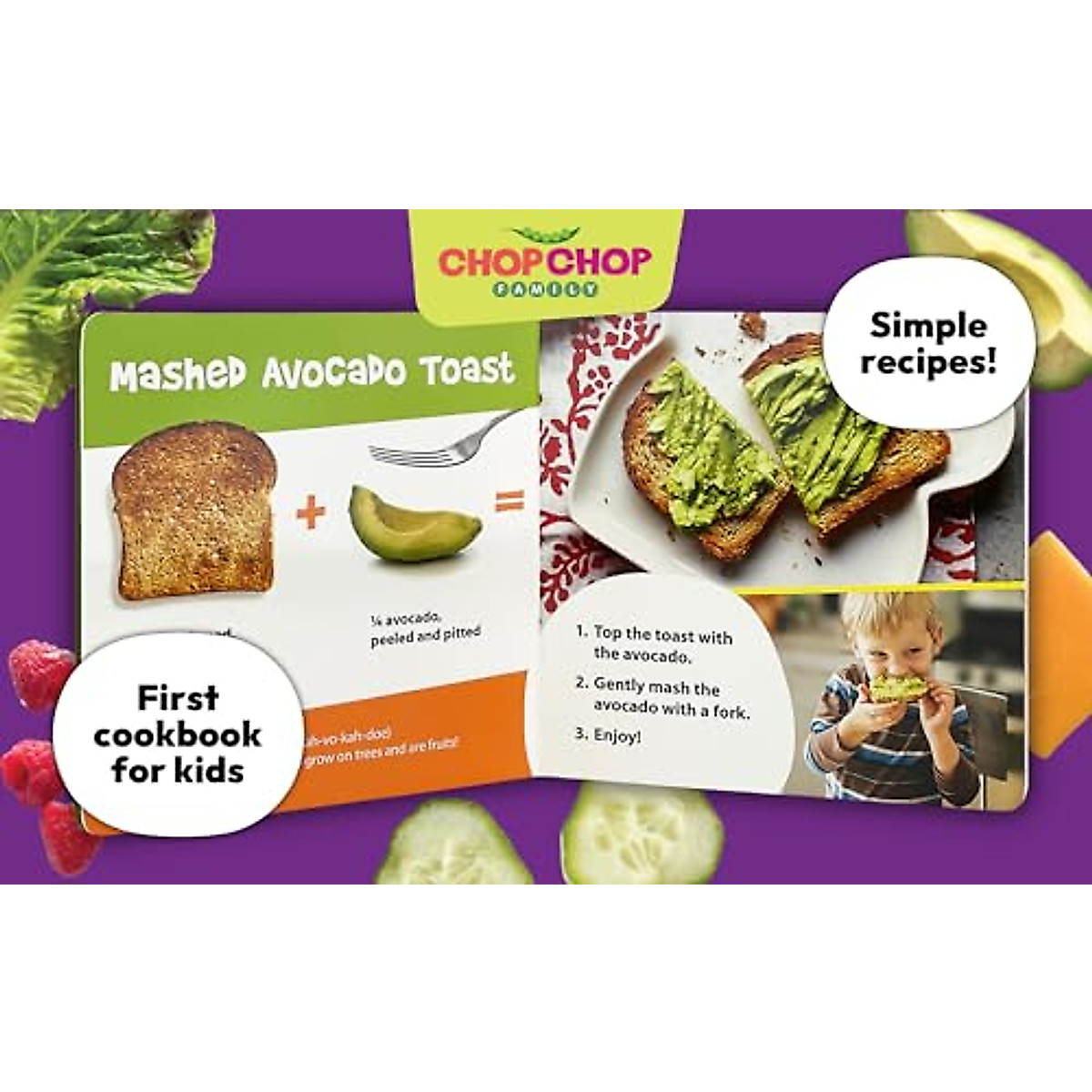 ChopChop I Made This! Snacks Board Book - First Cookbook for Toddlers; Healthy, Easy Snacks for Young Children Learning About Cooking and Healthy Habits (Chopchop Family)
