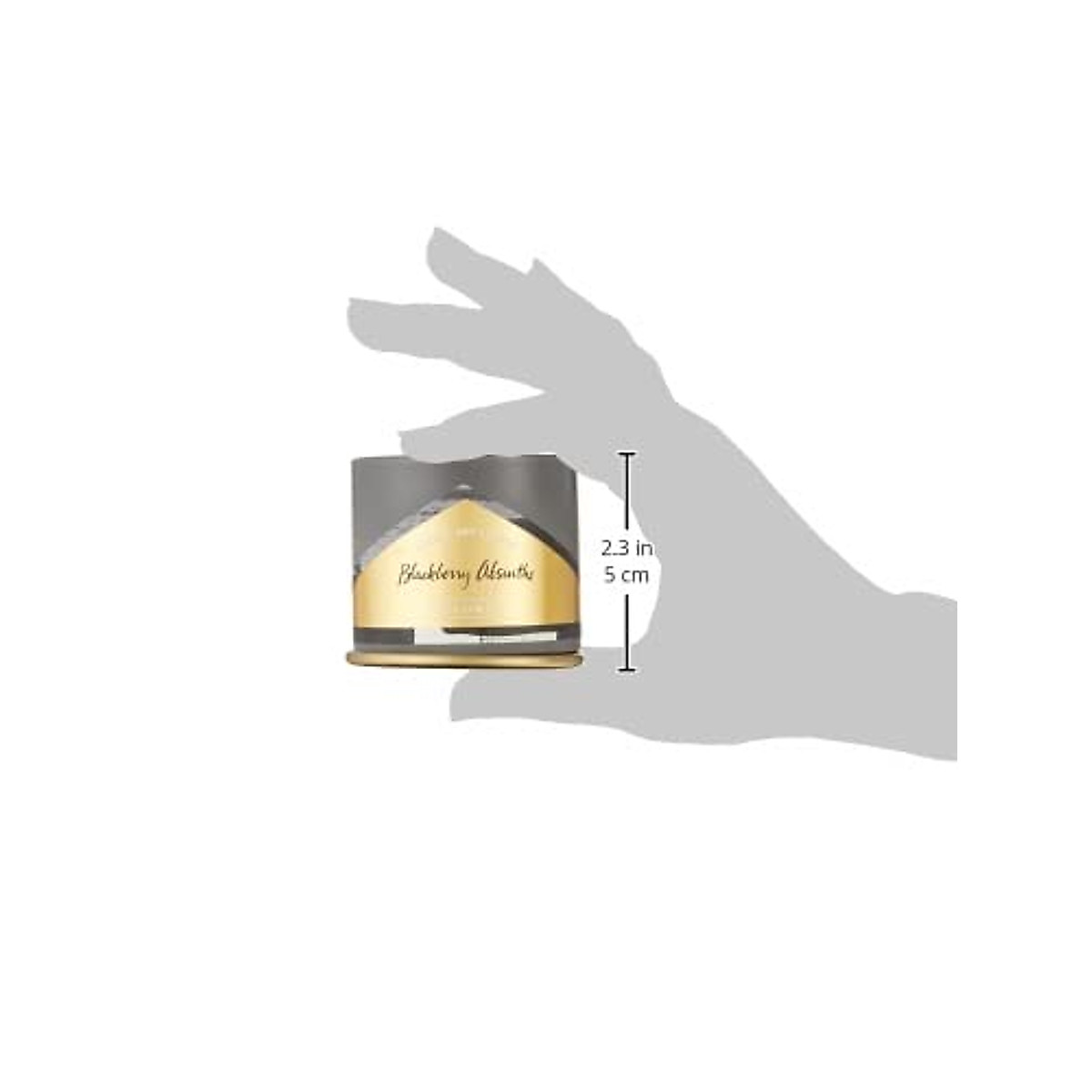 ILLUME BlackBerry Absinthe Soy Candle, Demi Vanity Tin, Purple, 3 oz.